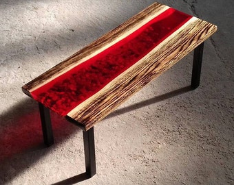 Epoxy river table | Etsy