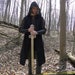 Hooded Ranger Surcoat Medieval Assassin Vest Mens Large One