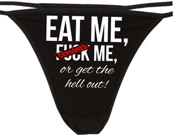 Eat me panties | Etsy