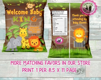 Safari treat bags | Etsy