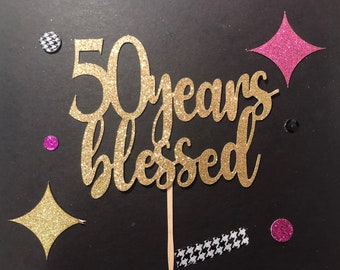 50 years blessed | Etsy