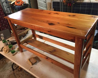 Cedar end table | Etsy