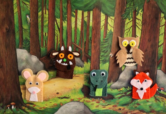 The Gruffalo Finger Puppet Set