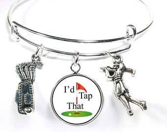 Golf Jewelry Golf Bracelet Golf Accessories Golf Team Gift