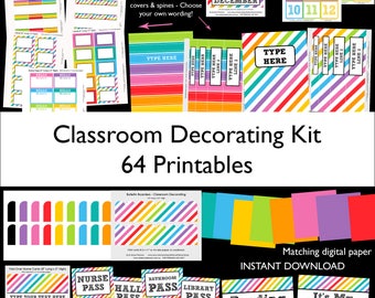 EDITABLE Daily Planner Printable Chevron Printable PDF