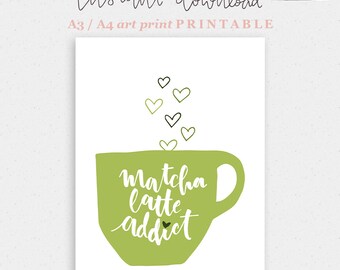 Latte quotes | Etsy