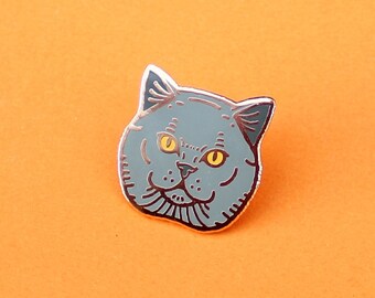Cat pin | Etsy