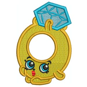 Shopkins embroidery | Etsy