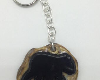 Bear key ring | Etsy