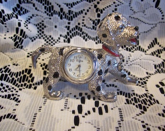 Rhinestone clock | Etsy