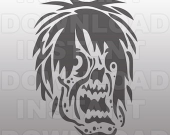 Zombie svg | Etsy