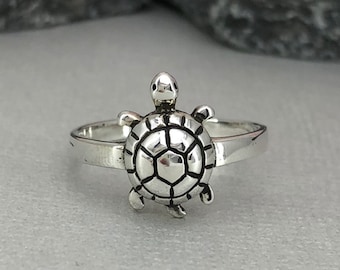 Turtle ring | Etsy