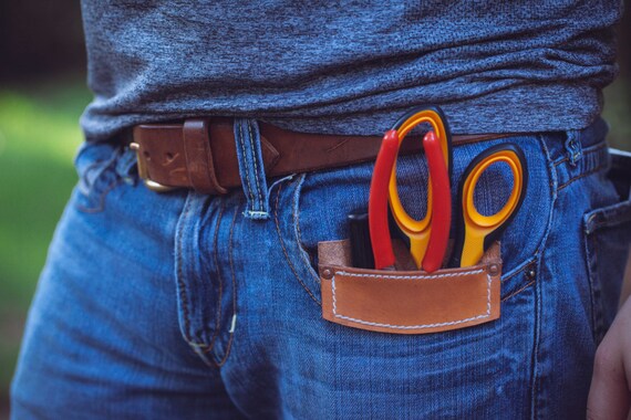 Personalized Pocket Protector Leather. Shirt Pocket Protector