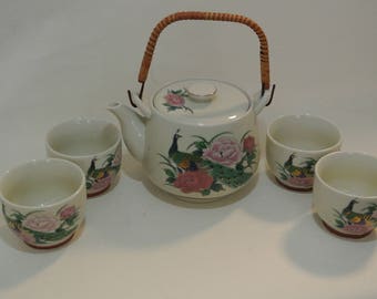 Japanese tea set | Etsy