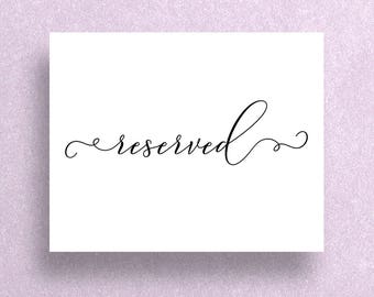 Script reserved | Etsy