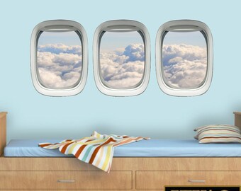 Airplane window | Etsy