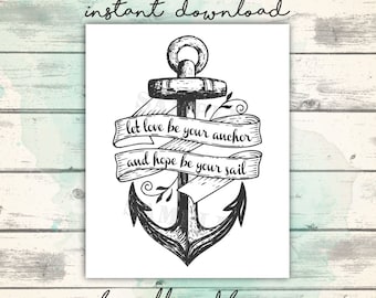 Nautical quote | Etsy