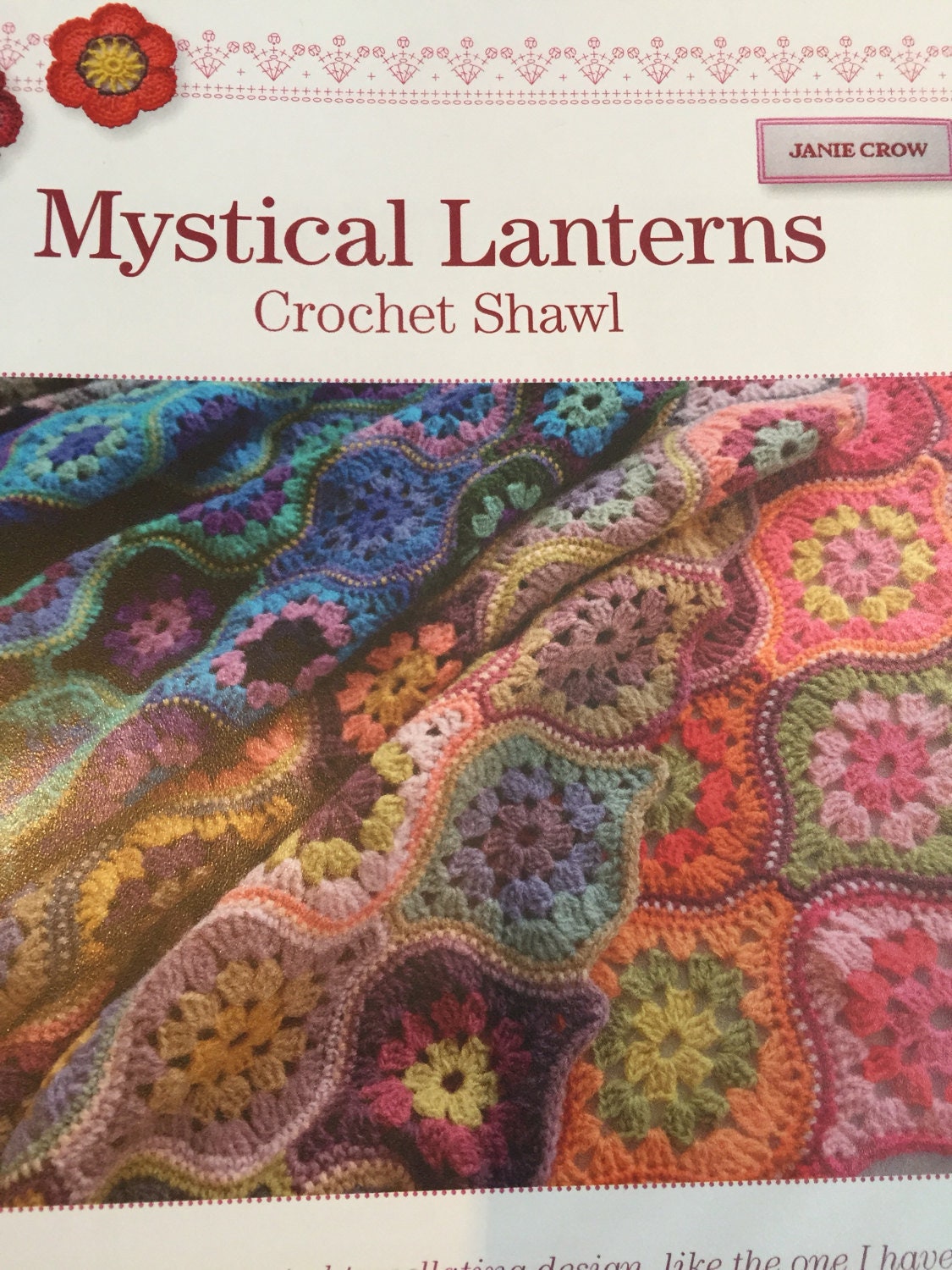 Crochet pattern shawl elegant mystical lantern pattern Design Crochet pattern shawl elegant mystical lantern pattern Design