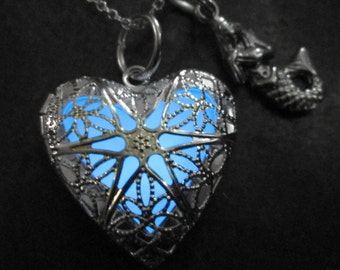 Magic Moon Key Glow Locket® Necklace