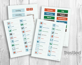 Daily calendar | Etsy