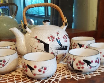 Japanese tea set | Etsy