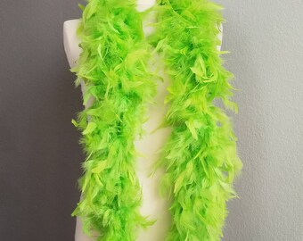 Lime green feathers | Etsy