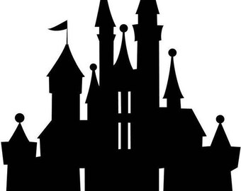 Castle stencil | Etsy