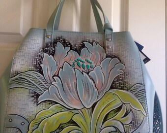 Hand painted purse | Etsy