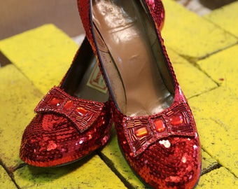 Ruby slippers | Etsy
