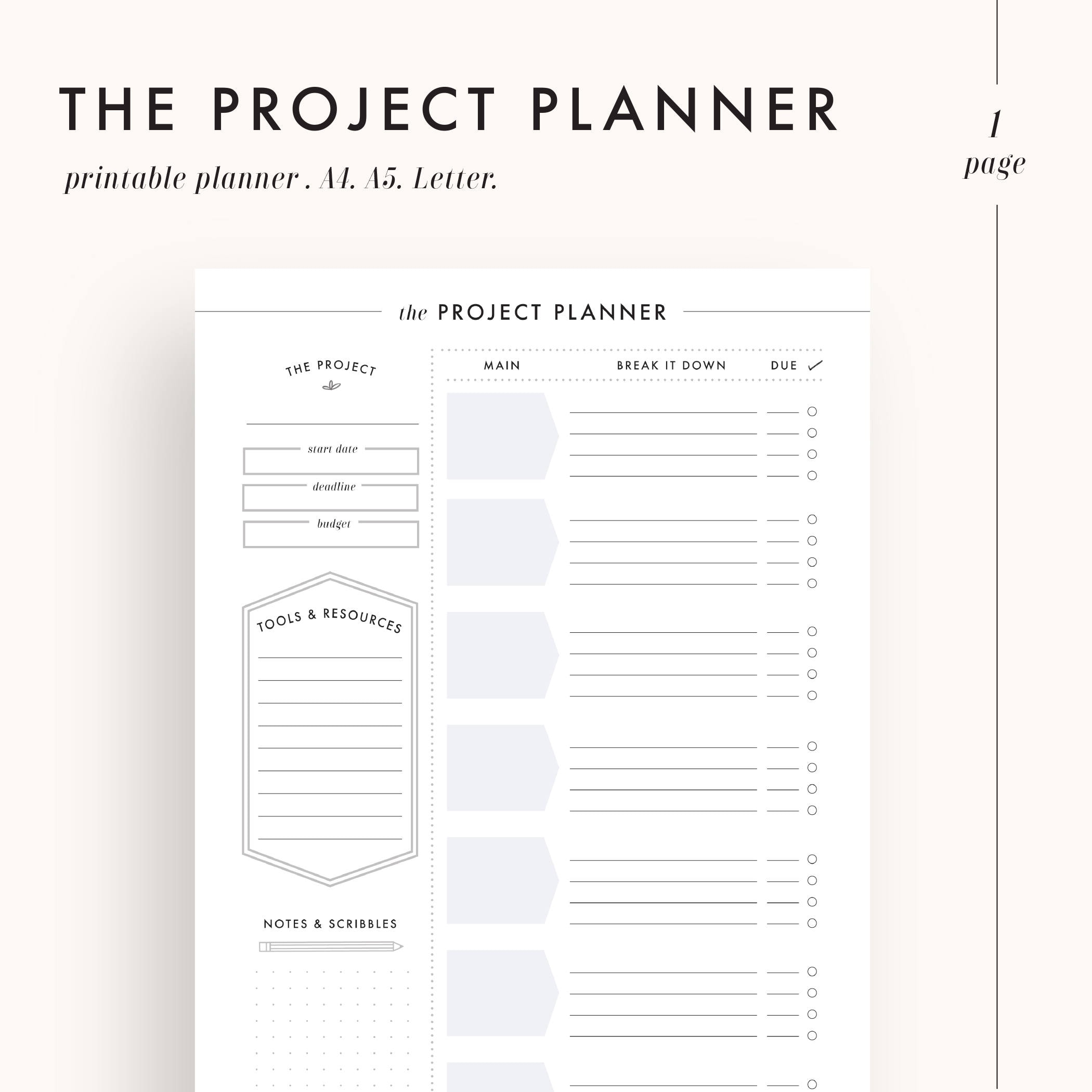 Project Planners And Organizers