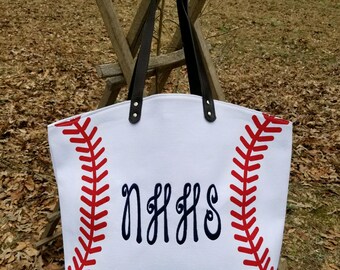 Sports Theme Utility tote Football Utility Tote Baseball
