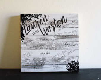 Signature canvas | Etsy