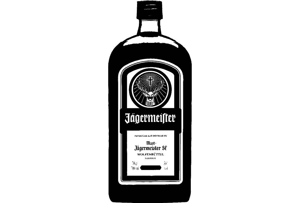 Alcohol Bottle 1 Jagermeister Rum Liquor Drink Drinking