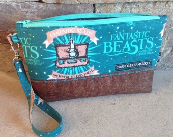 Doctor Who inspired zipper pouch.