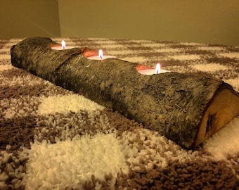 Log centerpieces | Etsy