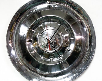 Hub cap clock | Etsy