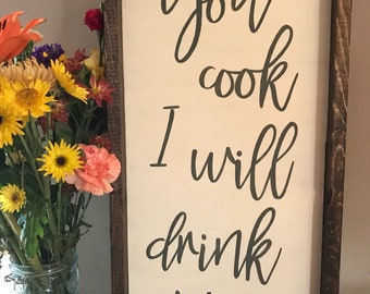 Kitchen signs | Etsy