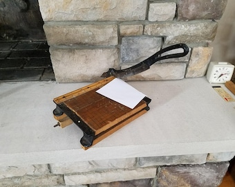 Antique paper cutter | Etsy