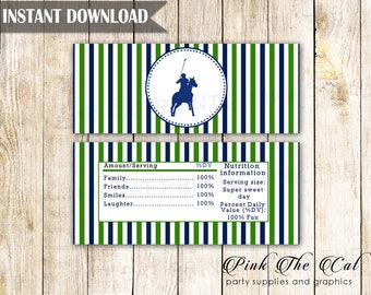 Printable Pink Polka Dots Stripes Princess Crown Water Bottle