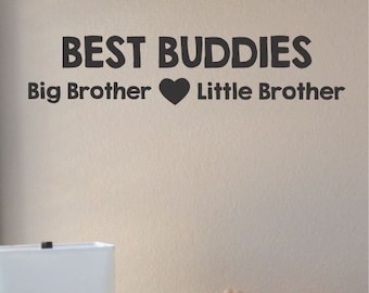 Brother wall decals | Etsy