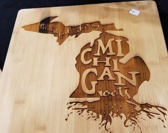 Michigan roots | Etsy
