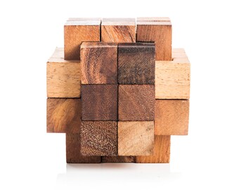 Burr Puzzle mechanical puzzle devil's knot notch