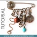 Wire Wrapping Shawl Pin Tutorial Spiral Pin Brooch Tutorial