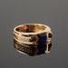 Unique men ring Large ring for men Gold men ring Mens