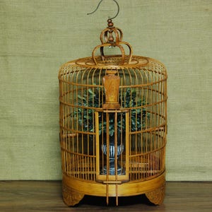 Vintage bird cage | Etsy