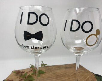 Vinyl wine glass | Etsy
