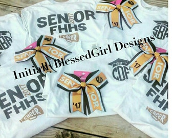 Senior cheer shirt | Etsy