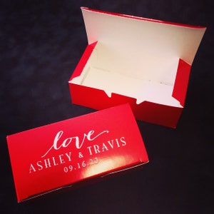 Cake favor box | Etsy