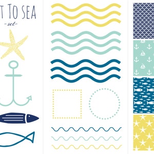 Nautical border | Etsy