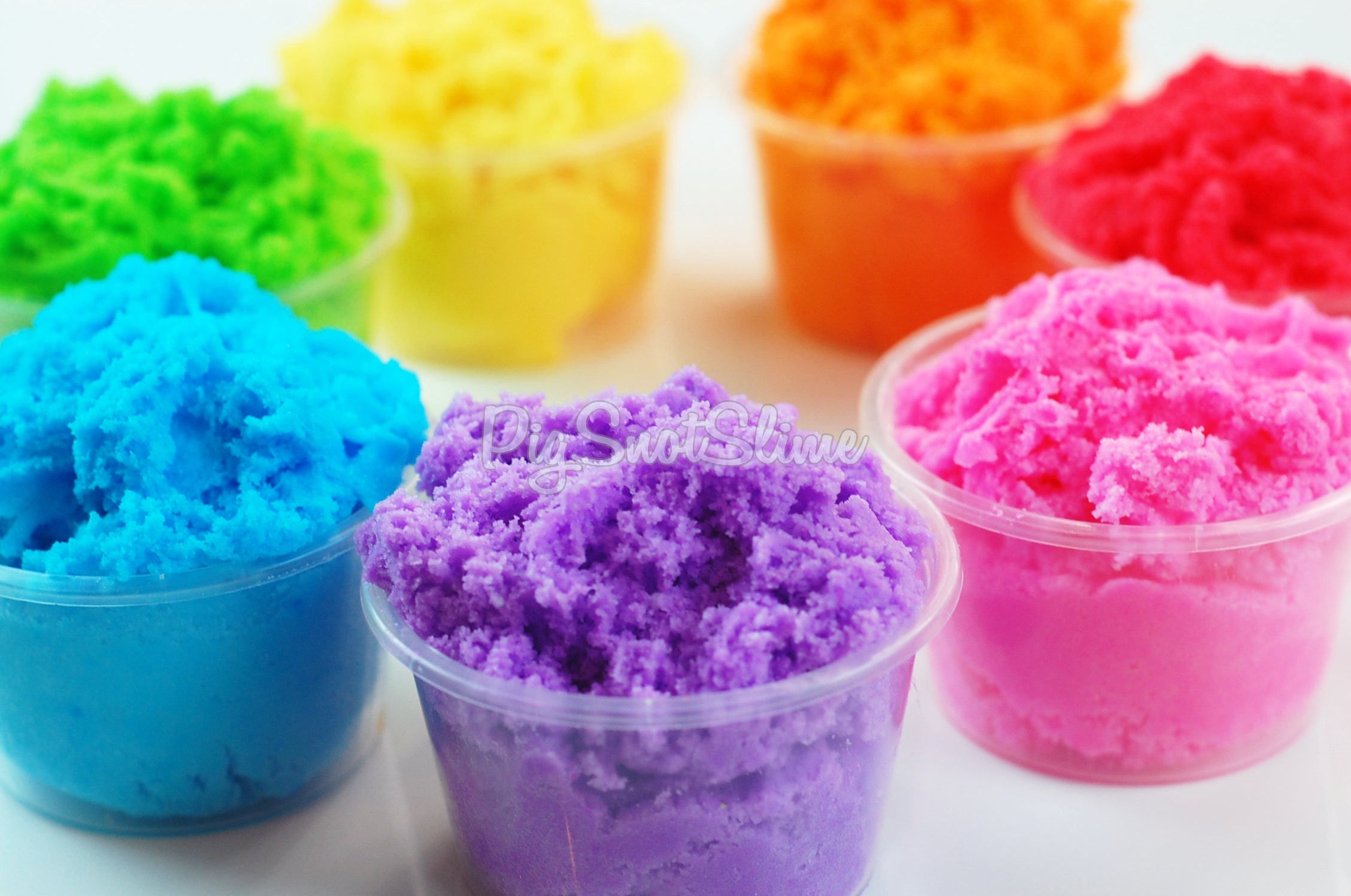 Cloud Slime Scented or Unscented Rainbows of cloud slime